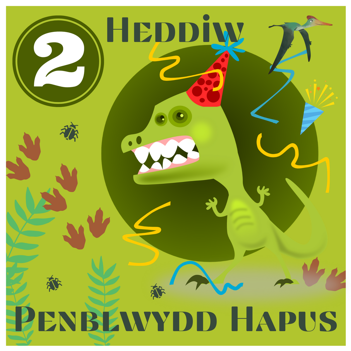 Penblwydd Hapus 2 | CM062-2 — Siop Y Pentan